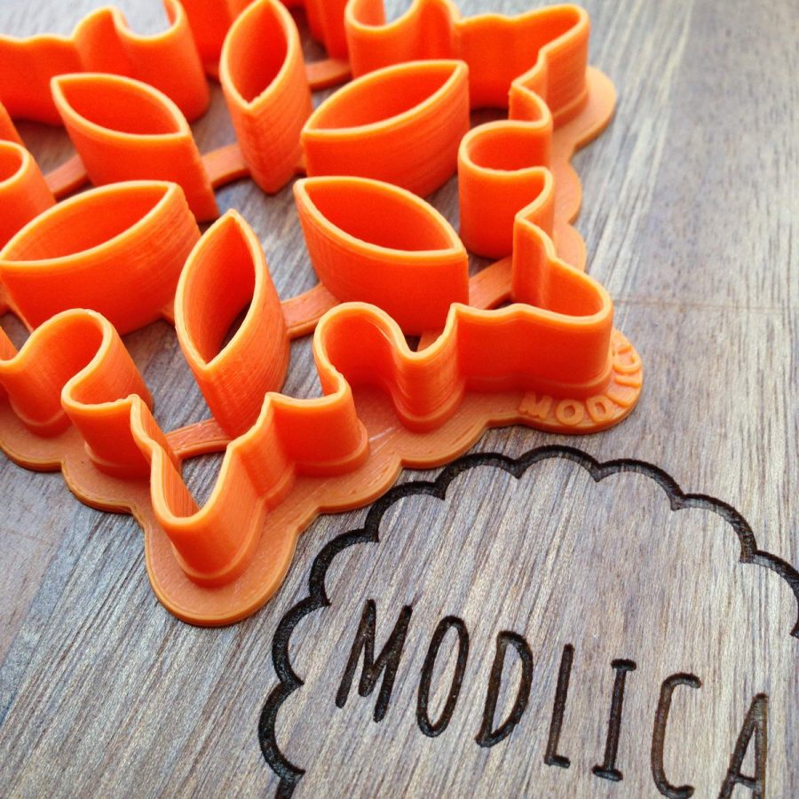 3D modla za kolače Pahulja | MODLICA