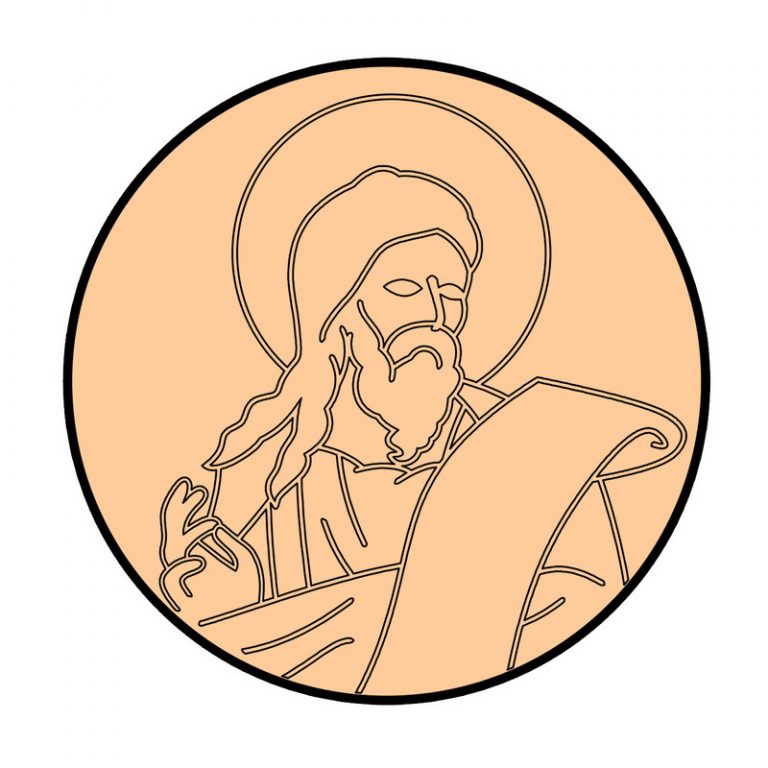 3D modla za kolače Sveti prorok Jeremija | MODLICA